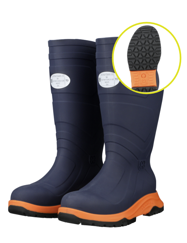 Leader Heavy Duty Rubber Work Boot – Heartland Footwear